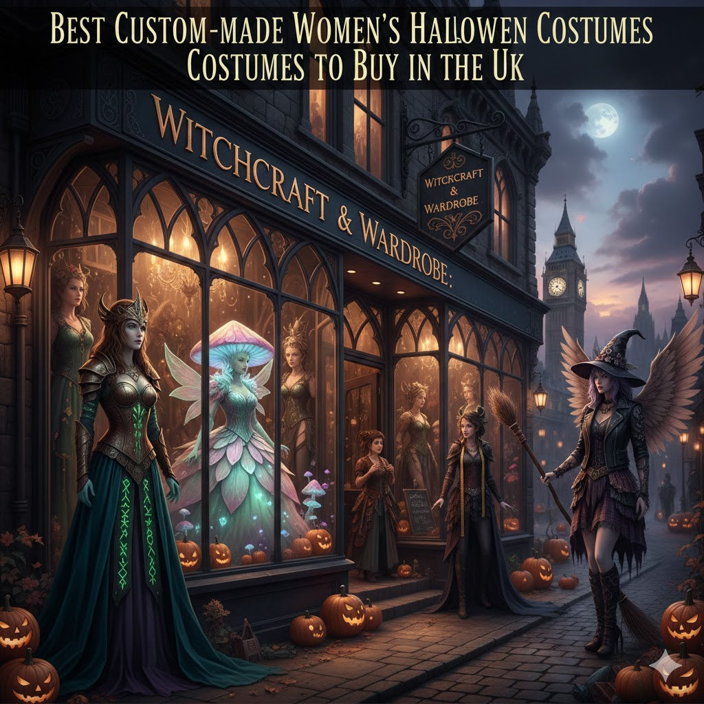 Best Custom-Made Women’s Halloween Costumes to Buy in the UK