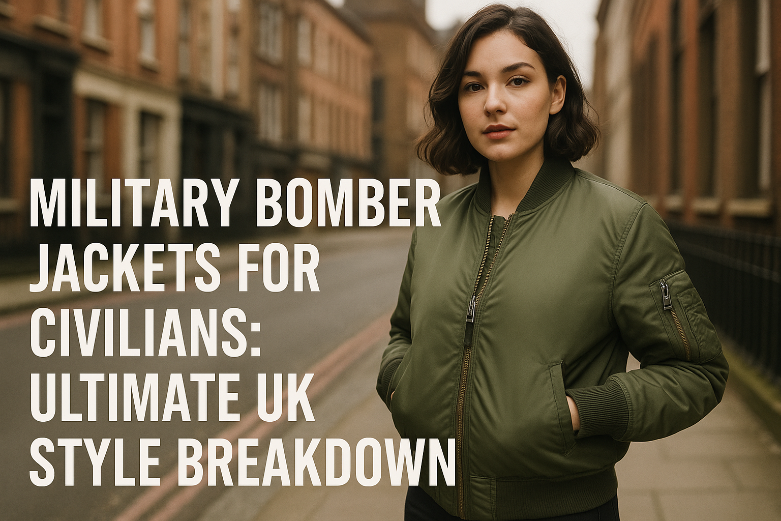 Military Bomber Jackets for Civilians: Ultimate UK Style Breakdown